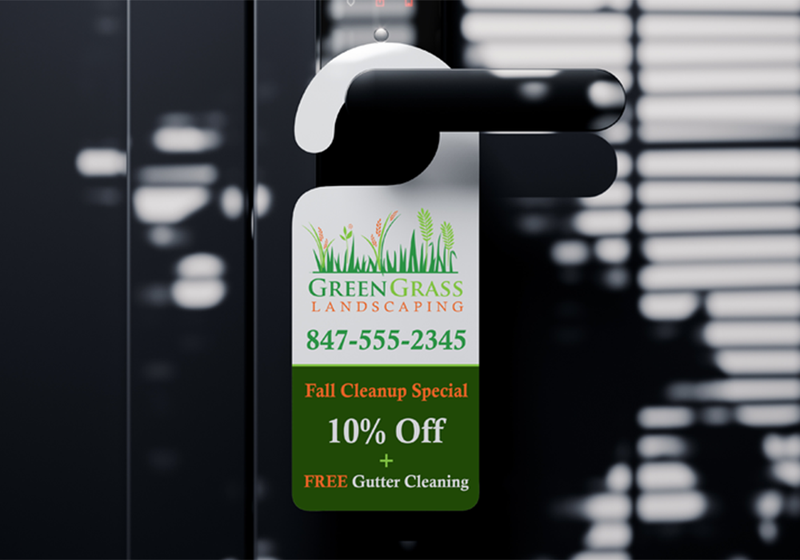 Lawn Care Flyers vs. Door Hangers: Which One Gets More Leads? | Stomp ...