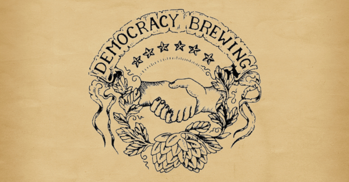 Customer Spotlight Series: Democracy Brewing | Stomp Stickers