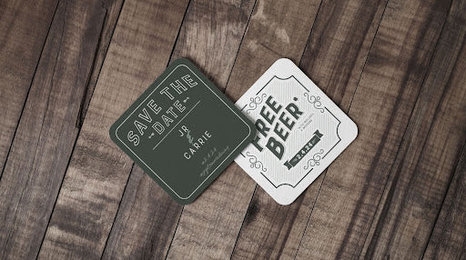 How Wedding Coasters Enhance Your Special Day | Stomp Stickers