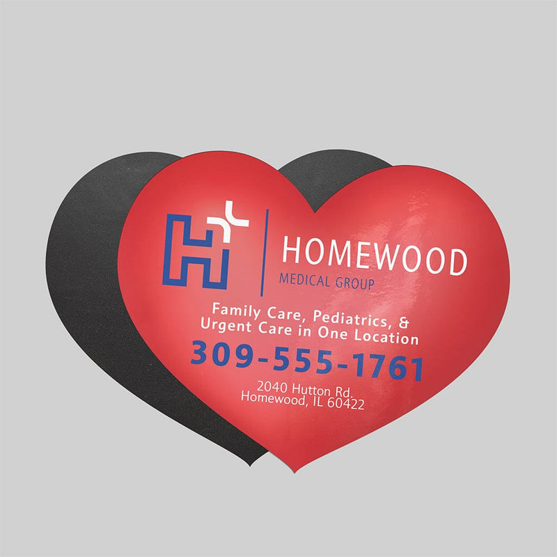 Heart Magnets | Instant Proofs | Free Shipping – Stomp Stickers