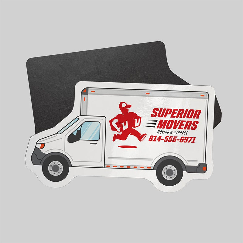 Moving Truck Magnets | Instant Proofs | Free Shipping – Stomp Stickers