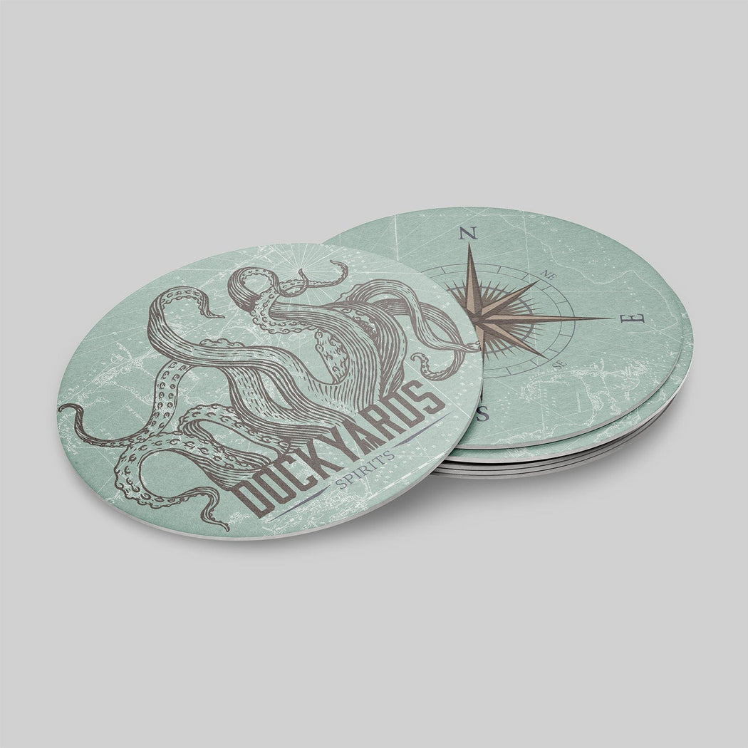 Custom Circle Coasters | Easy to Design, Free Shipping | Stomp Stickers