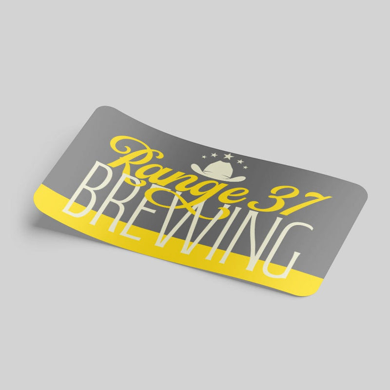 Matte Round Corner Rectangle Stickers | Free Shipping – Stomp Stickers