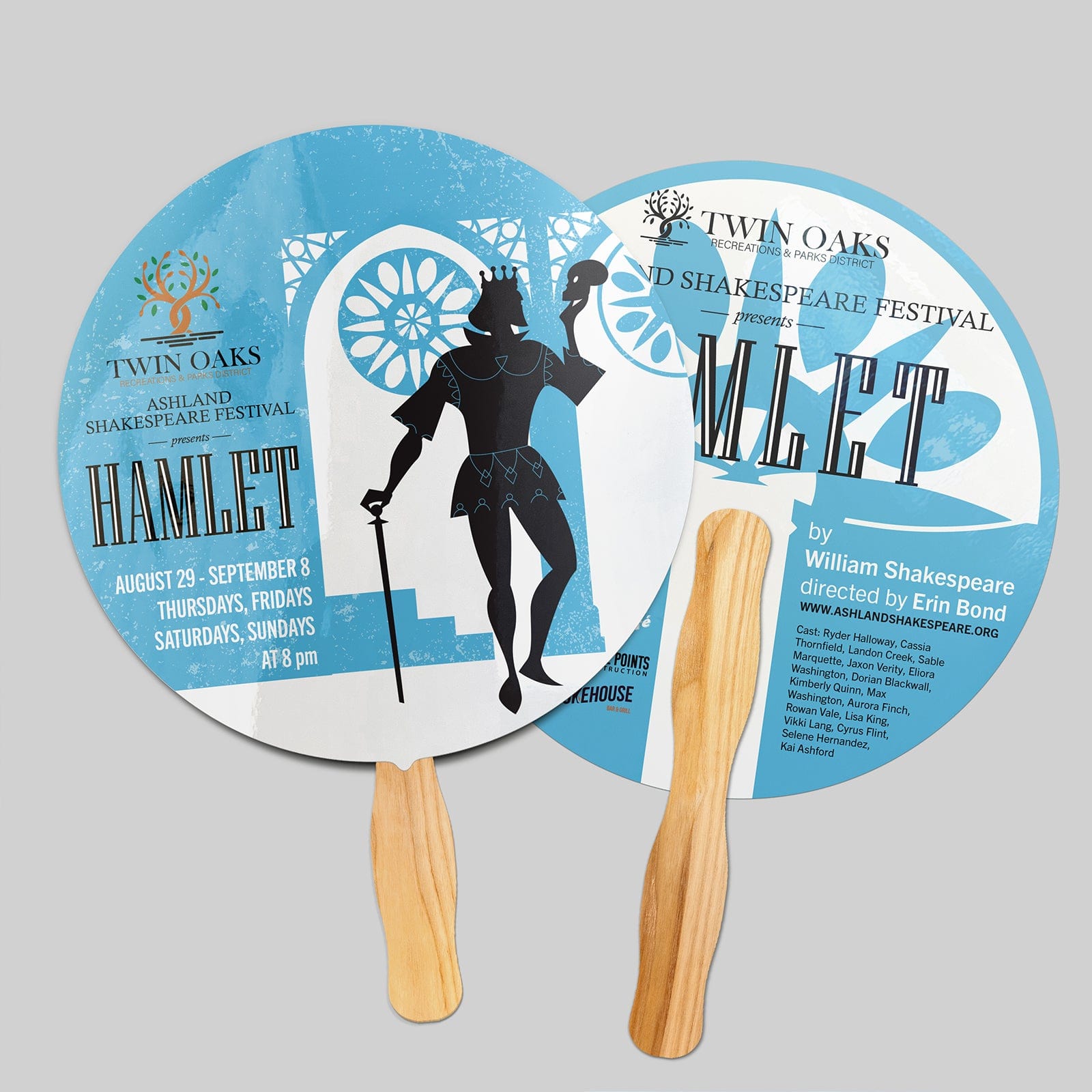 Circle Hand Fans | Instant Proofs | Free Shipping – Stomp Stickers