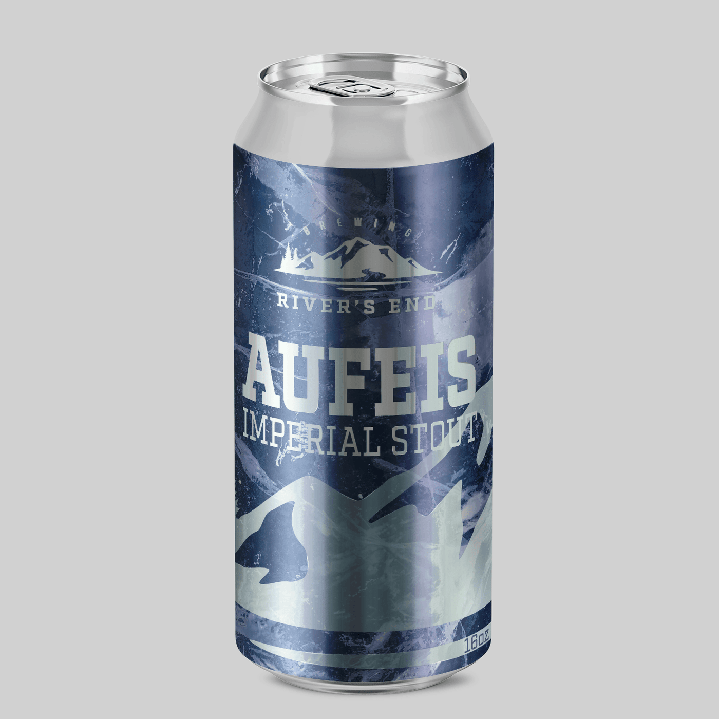 Silver 16 oz Beer Can Labels | Instant Proofs | Stomp Stickers