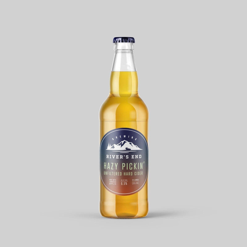 Circle 12 oz Hard Cider Bottle Labels | Free Shipping | Stomp Stickers