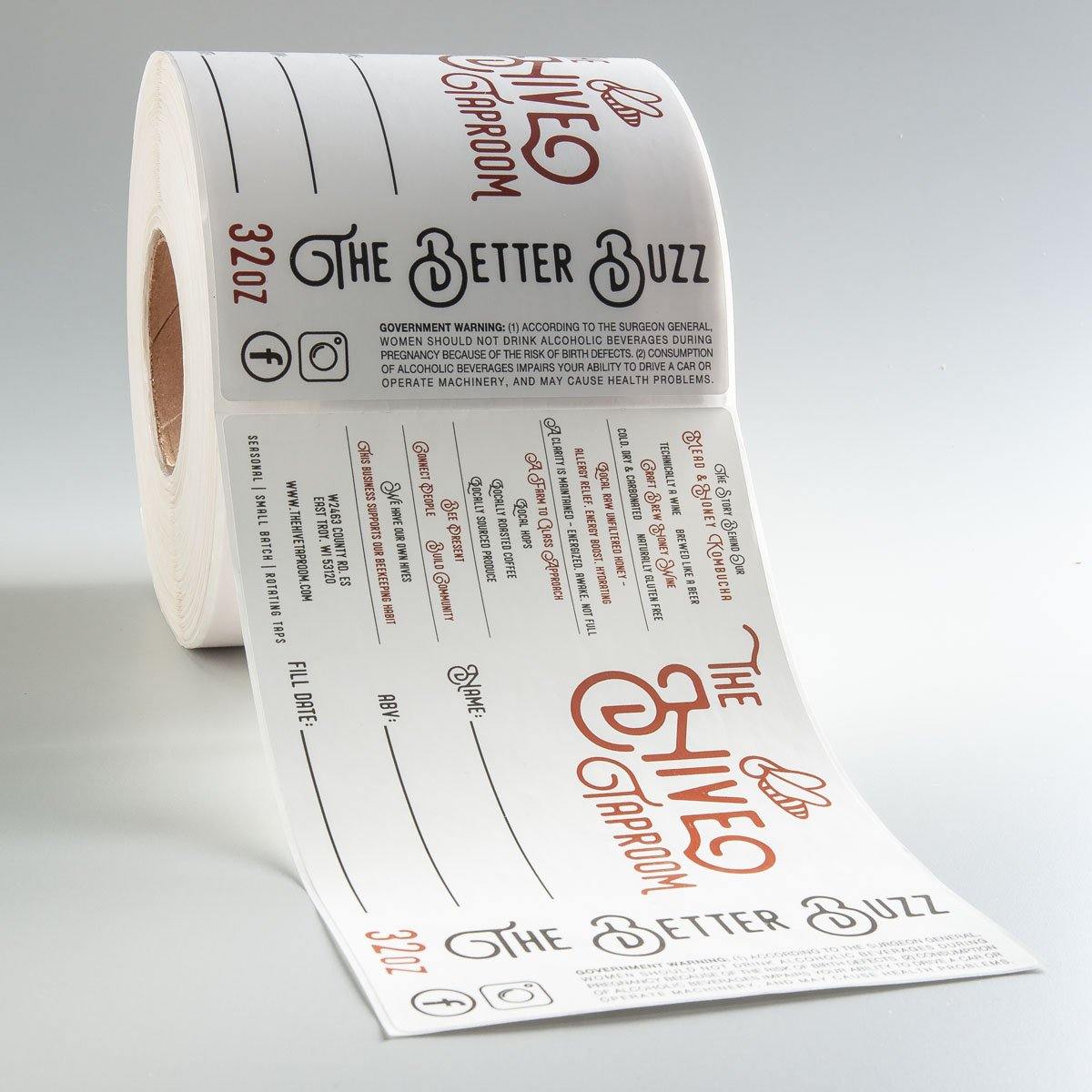 32 oz Crowler Labels | Instant Proofs | Free Shipping – Stomp Stickers