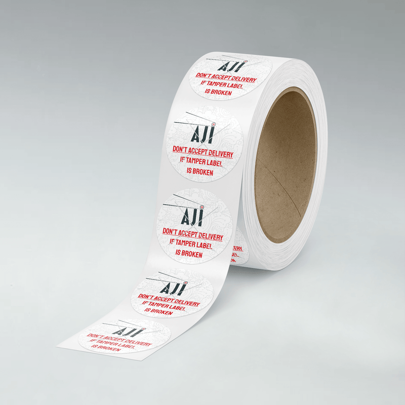 Circle Tamper Evident Food Labels | Free Shipping | Stomp – Stomp Stickers