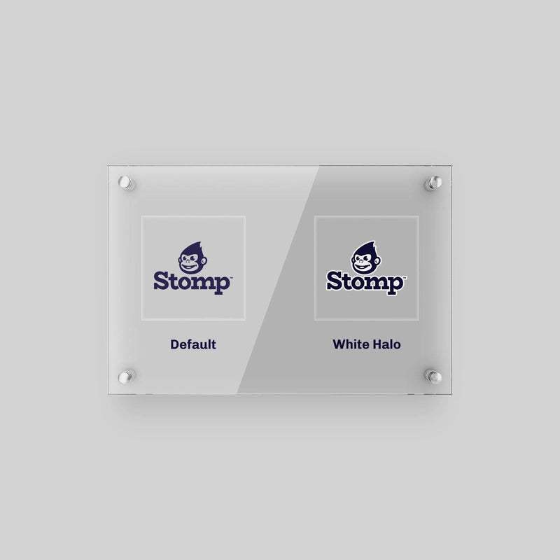 Clear Square Stickers | Instant Proofs | Free Shipping – Stomp Stickers