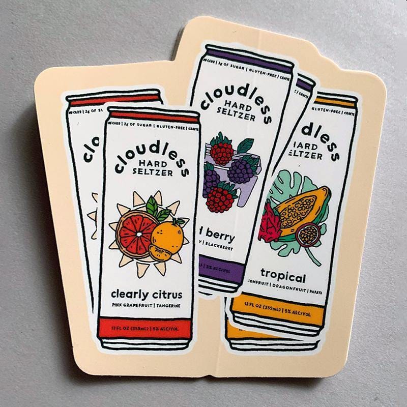 Custom Die Cut Brewery Stickers | Free Shipping – Stomp Stickers