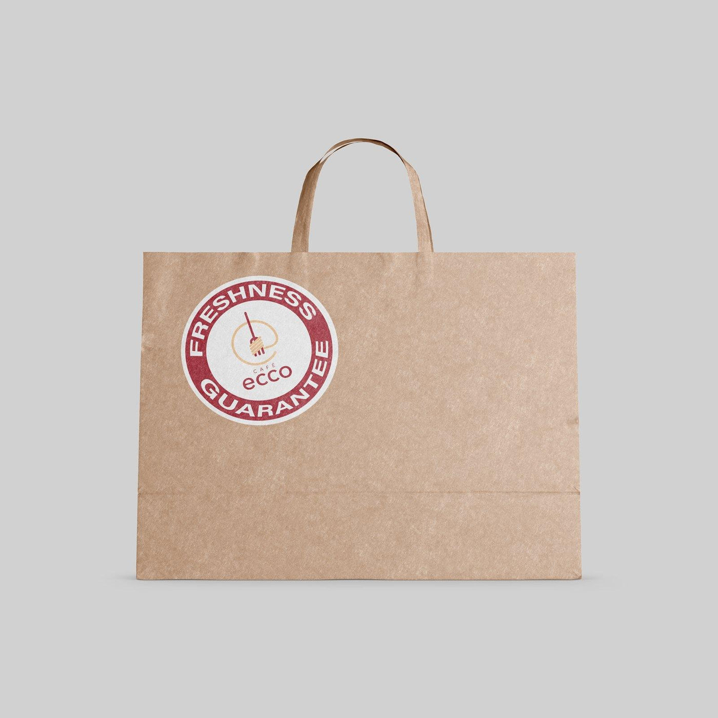 Circle Paper Food Delivery Labels | Free Shipping – Stomp Stickers