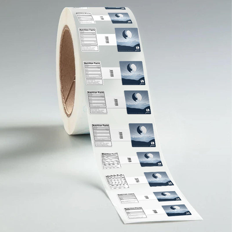Custom Die Cut Paper Nutrition Labels | Instant Proofs – Stomp Stickers