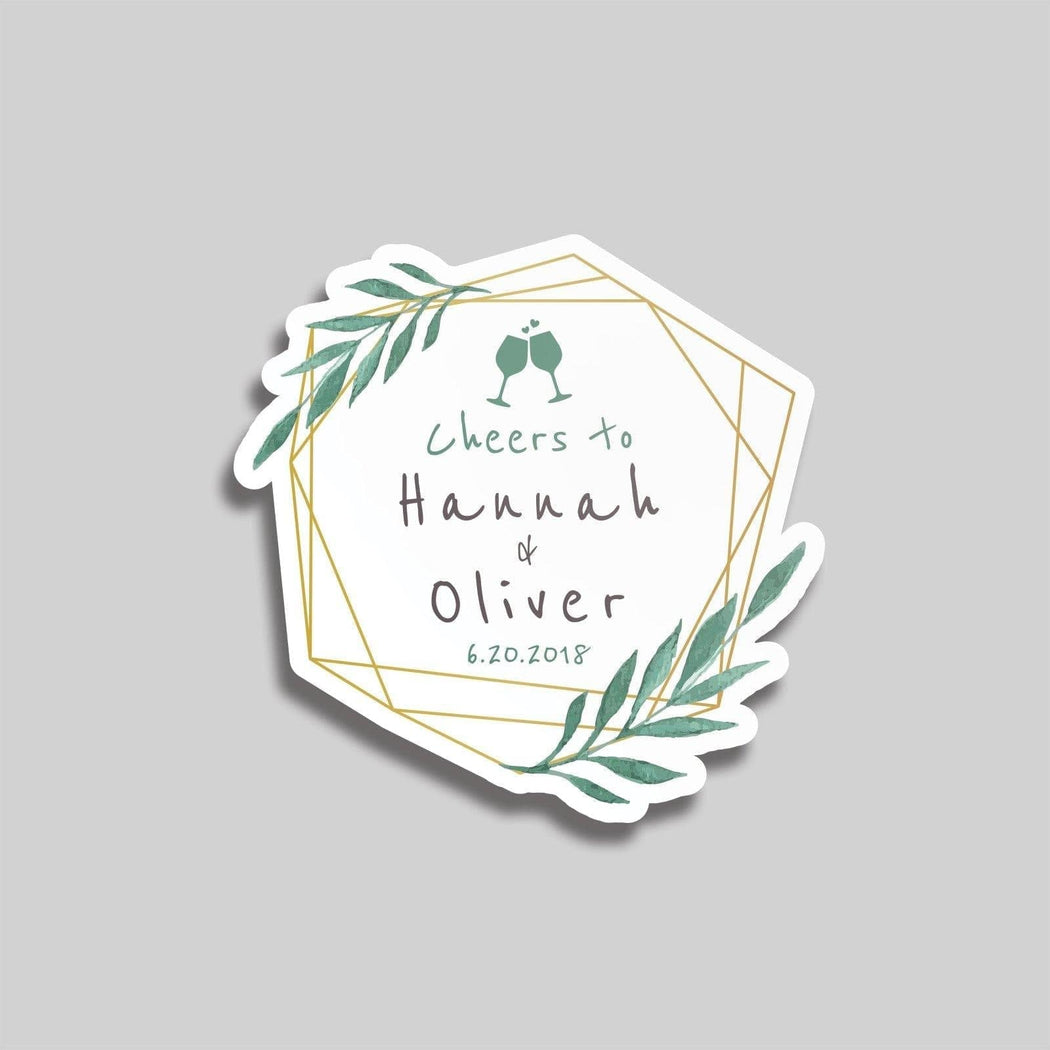 Custom Wedding Stickers | Personalized, High-Quality | Stomp Stickers