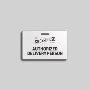 Custom-Printed Plastic Badges | ID Badges | Stomp Stickers