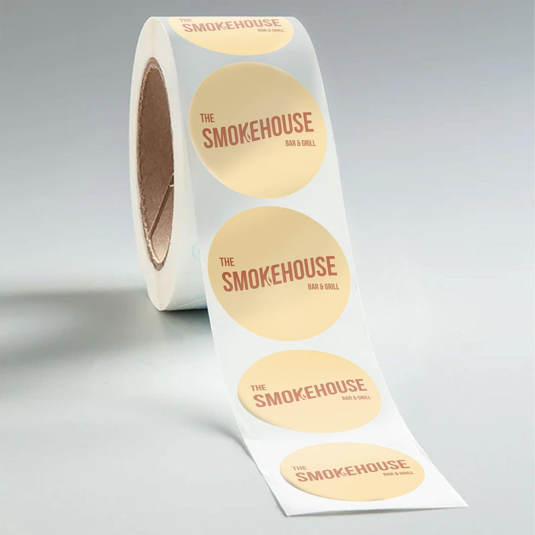 Custom To-Go Labels for Restaurants - Stomp Stickers