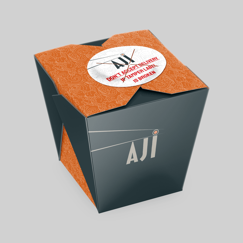 Circle Tamper Evident Food Labels | Free Shipping | Stomp – Stomp Stickers