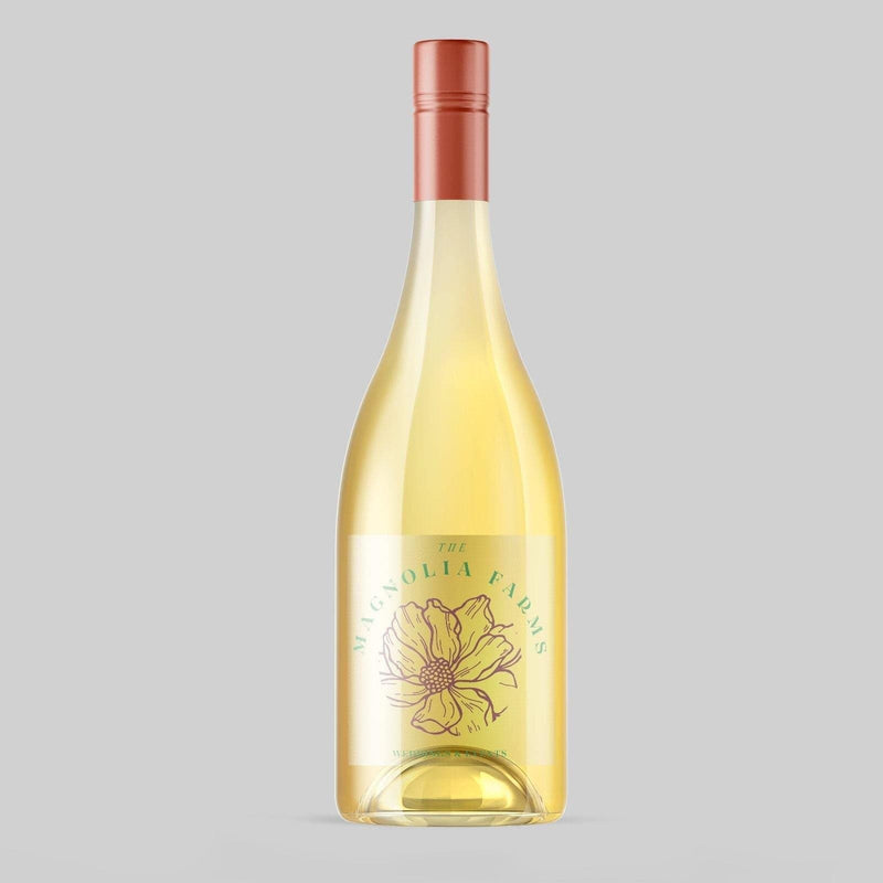 Clear Square Wine Bottle Labels (Waterproof) | Stomp Stickers
